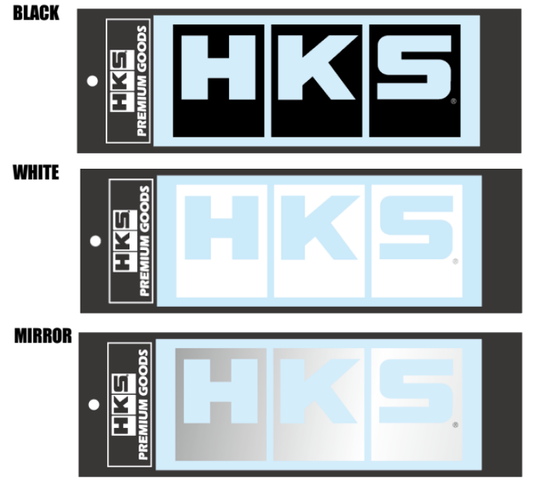 HKS LOGO Sticker W220 MIRROR – Intec Racing Shop