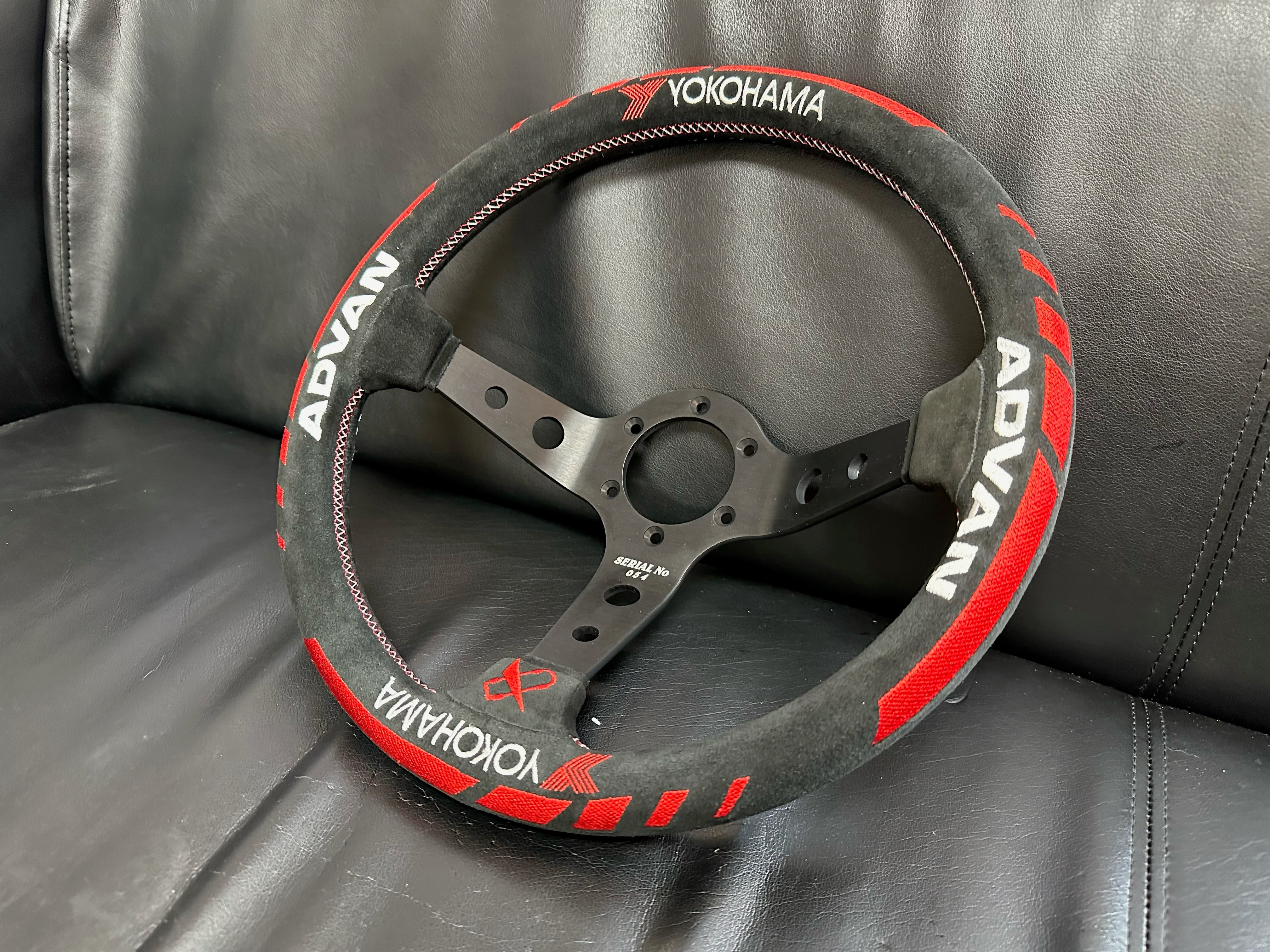 Vertex x Advan Collaboration Steering Wheel (Suede; Version 2) – Intec ...