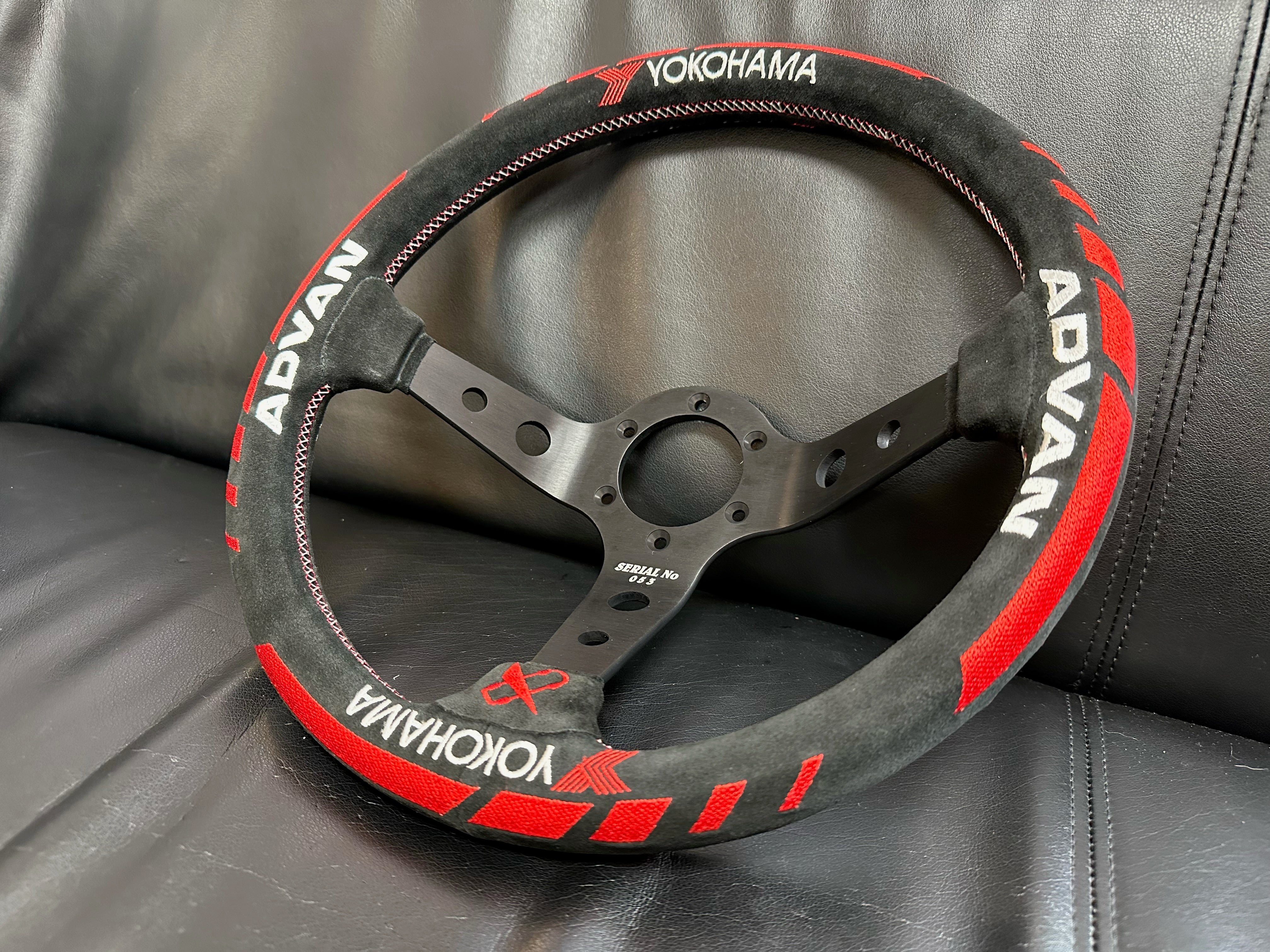 Vertex x Advan Collaboration Steering Wheel (Suede; Version 2) – Intec ...